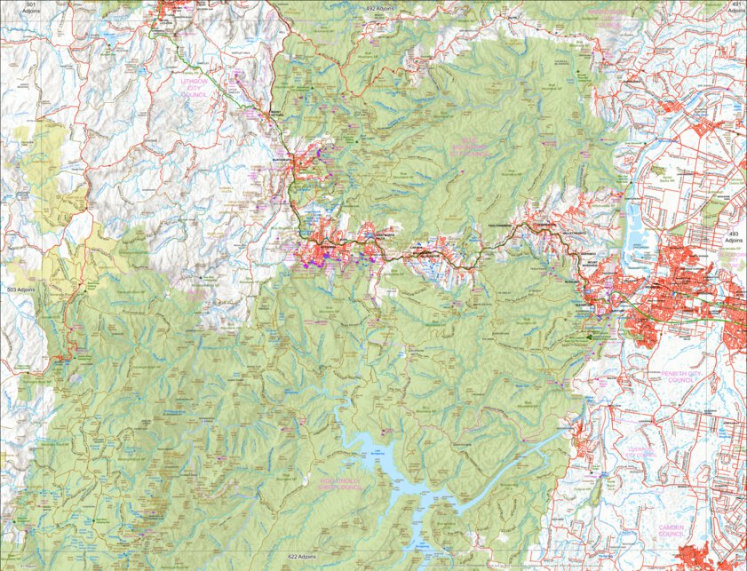 Evans Map 494 by EVANS MAPPING | Avenza Maps