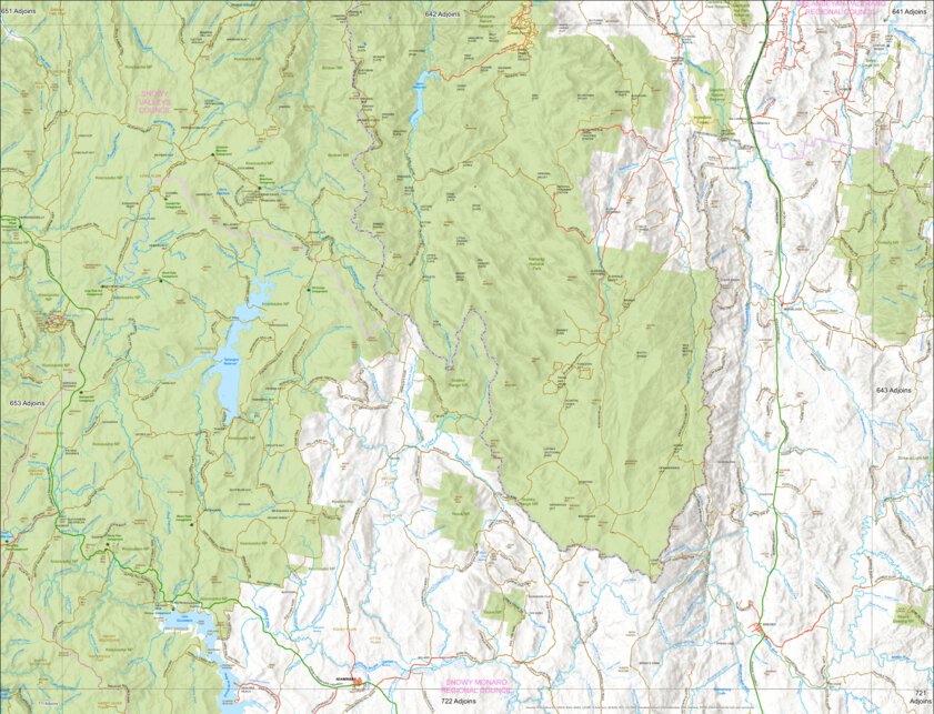 Evans Map 644 by EVANS MAPPING | Avenza Maps