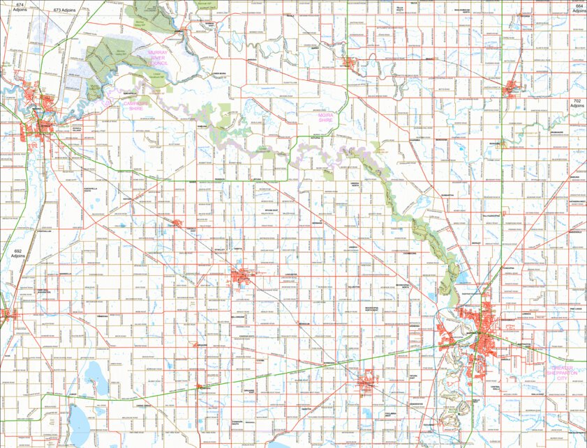 Evans Map 691 by EVANS MAPPING | Avenza Maps