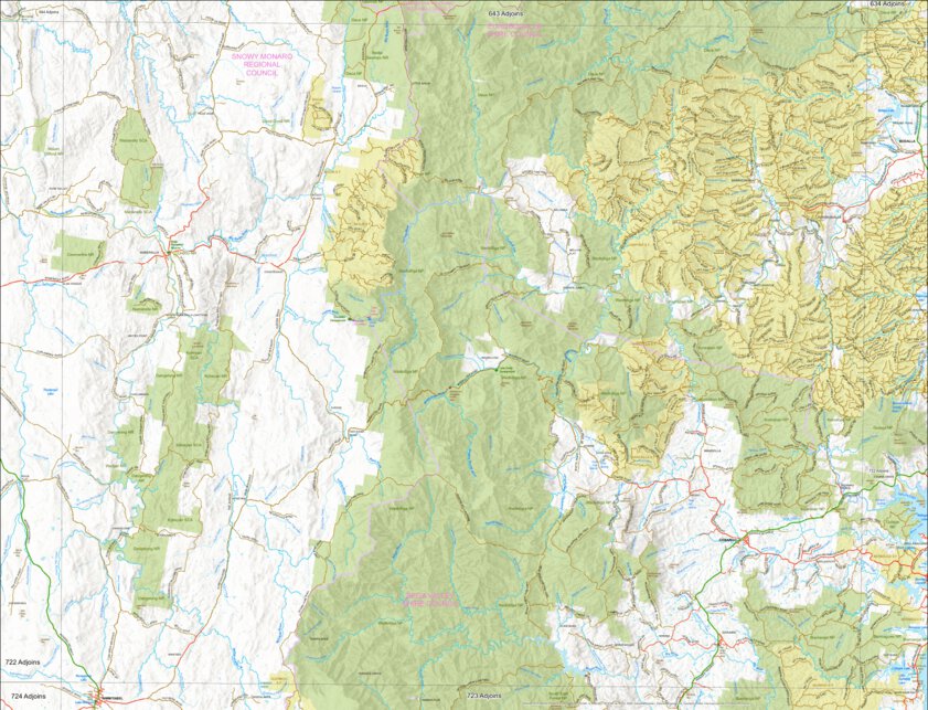 Evans Map 721 by EVANS MAPPING | Avenza Maps