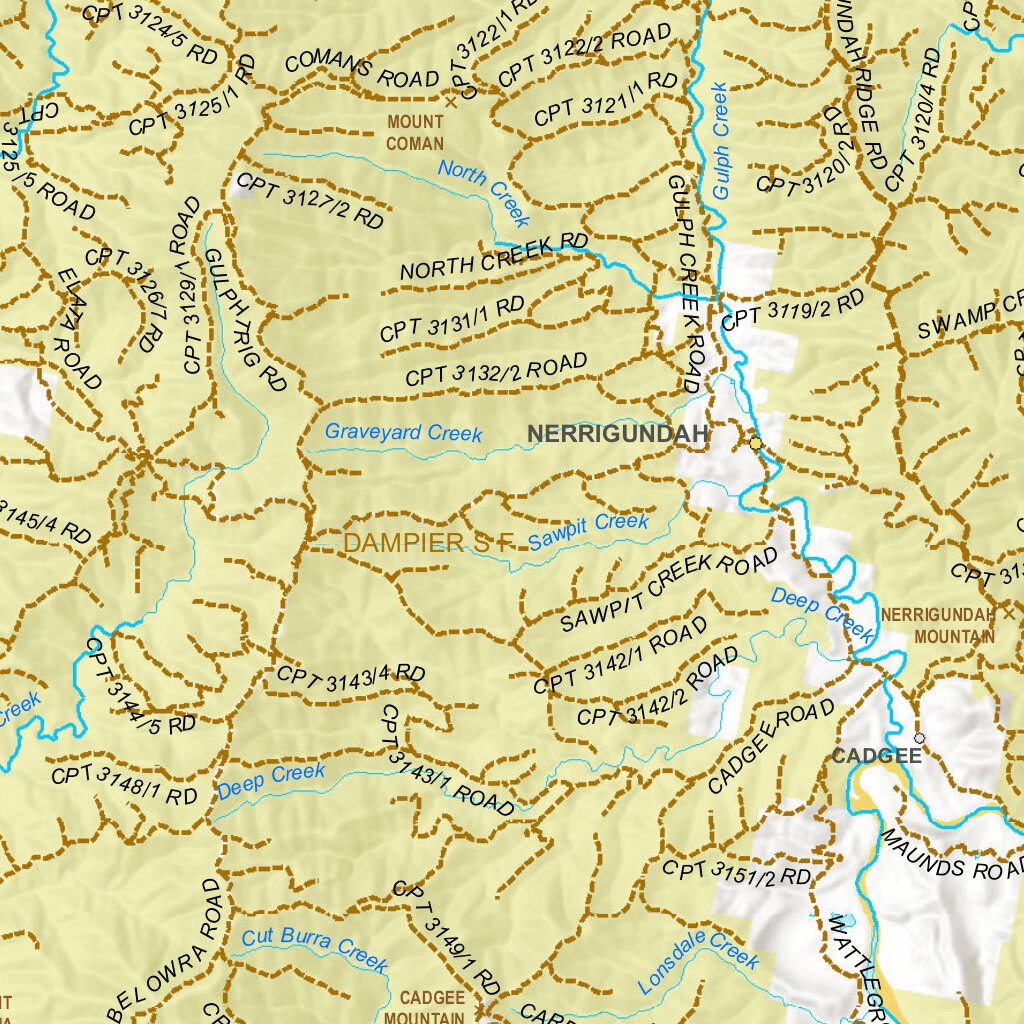 Evans Map 721 by EVANS MAPPING | Avenza Maps
