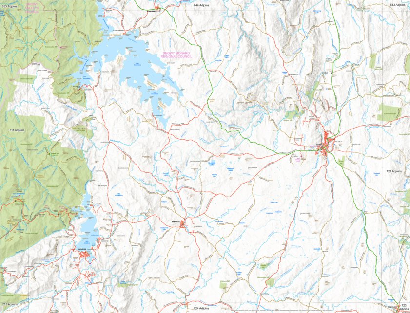Evans Map 722 by EVANS MAPPING | Avenza Maps