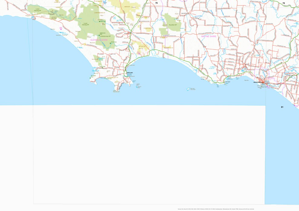 Vic Map 80 by EVANS MAPPING | Avenza Maps