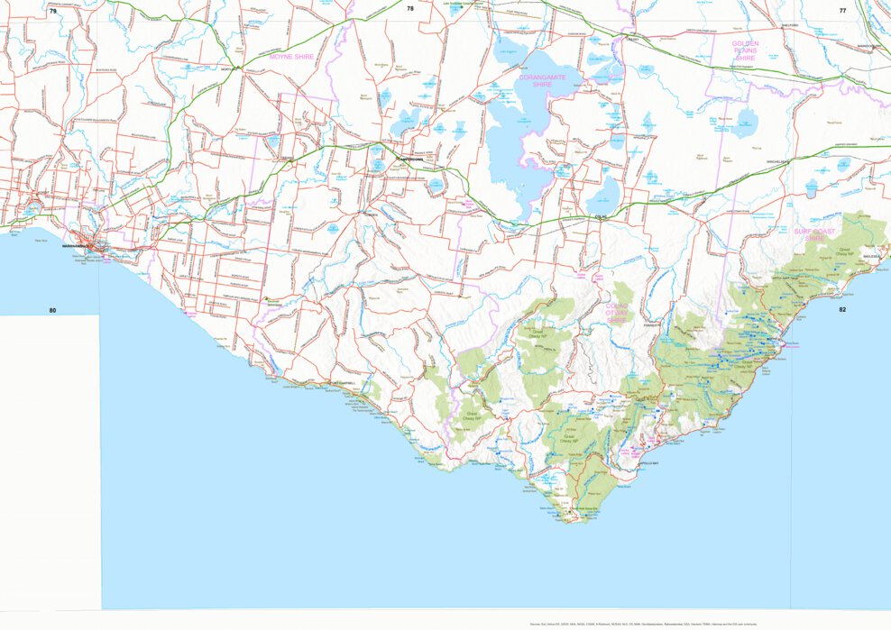 Vic Map 81 by EVANS MAPPING | Avenza Maps