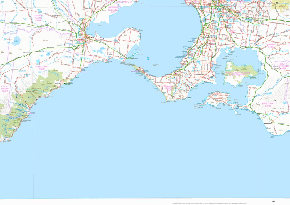 Vic Map 82 by EVANS MAPPING | Avenza Maps