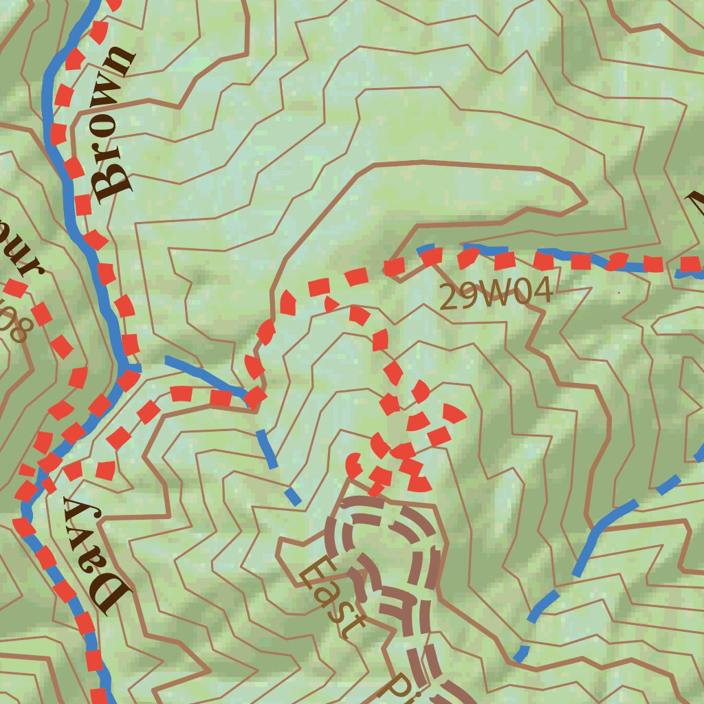 Santa Barbara Outdoor Recreation Topo Map - Figueroa Mountain Map Inset ...