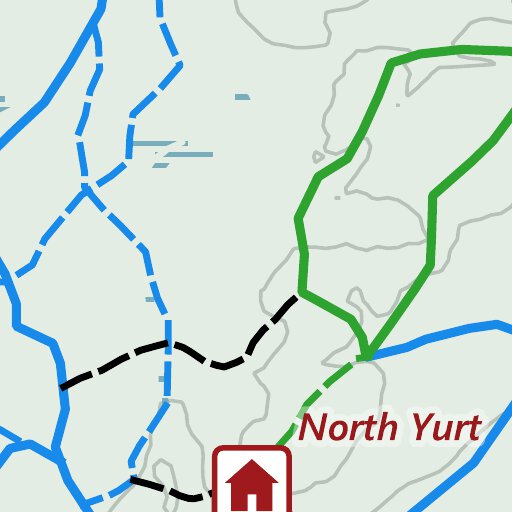 Hidden Valley Nature Center Map by Eyes Up Adventures | Avenza Maps