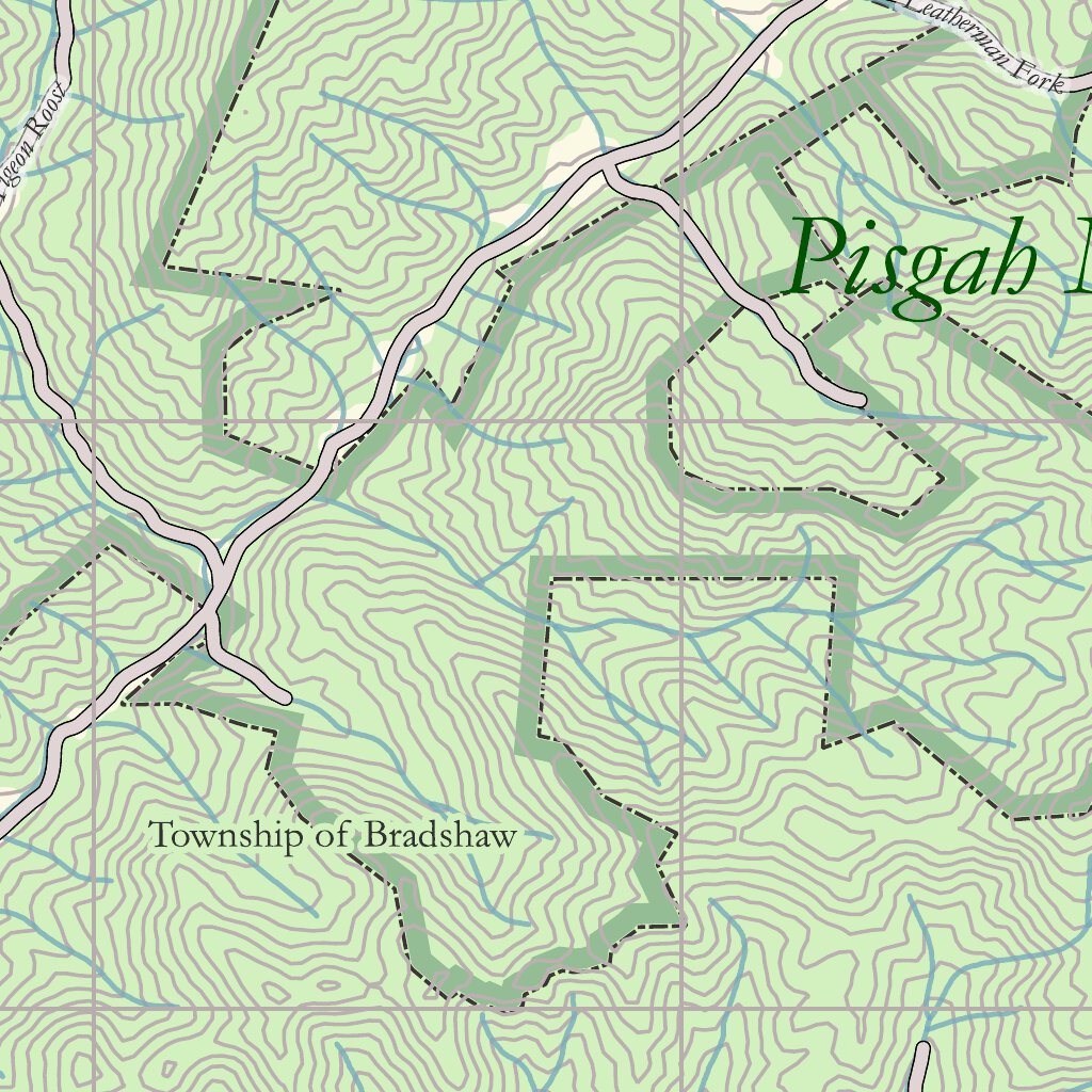 NC & TN AT Map: The Unaka Mountains by Eyes Up Adventures | Avenza Maps