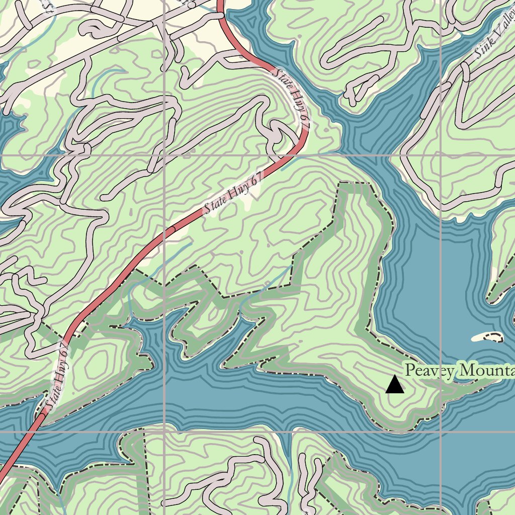 NC & TN AT Map: Watauga Lake by Eyes Up Adventures | Avenza Maps