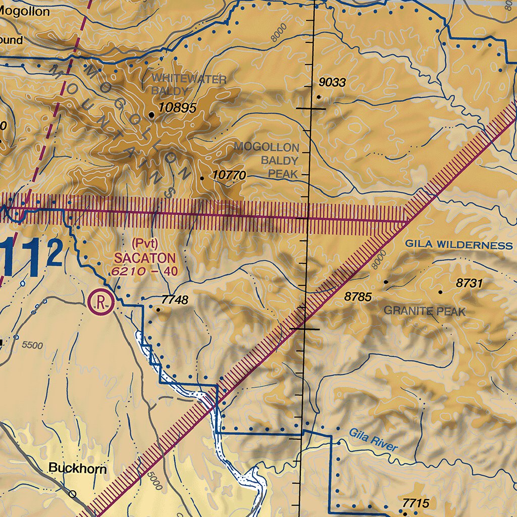 Albuquerque SEC Map by FAA: Federal Aviation Administration | Avenza Maps