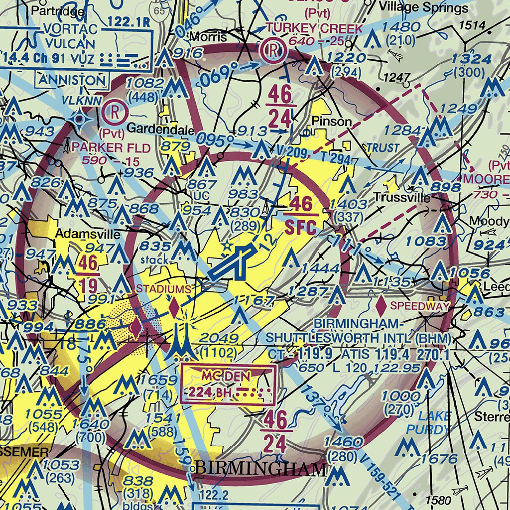 Atlanta SEC Map by FAA: Federal Aviation Administration | Avenza Maps