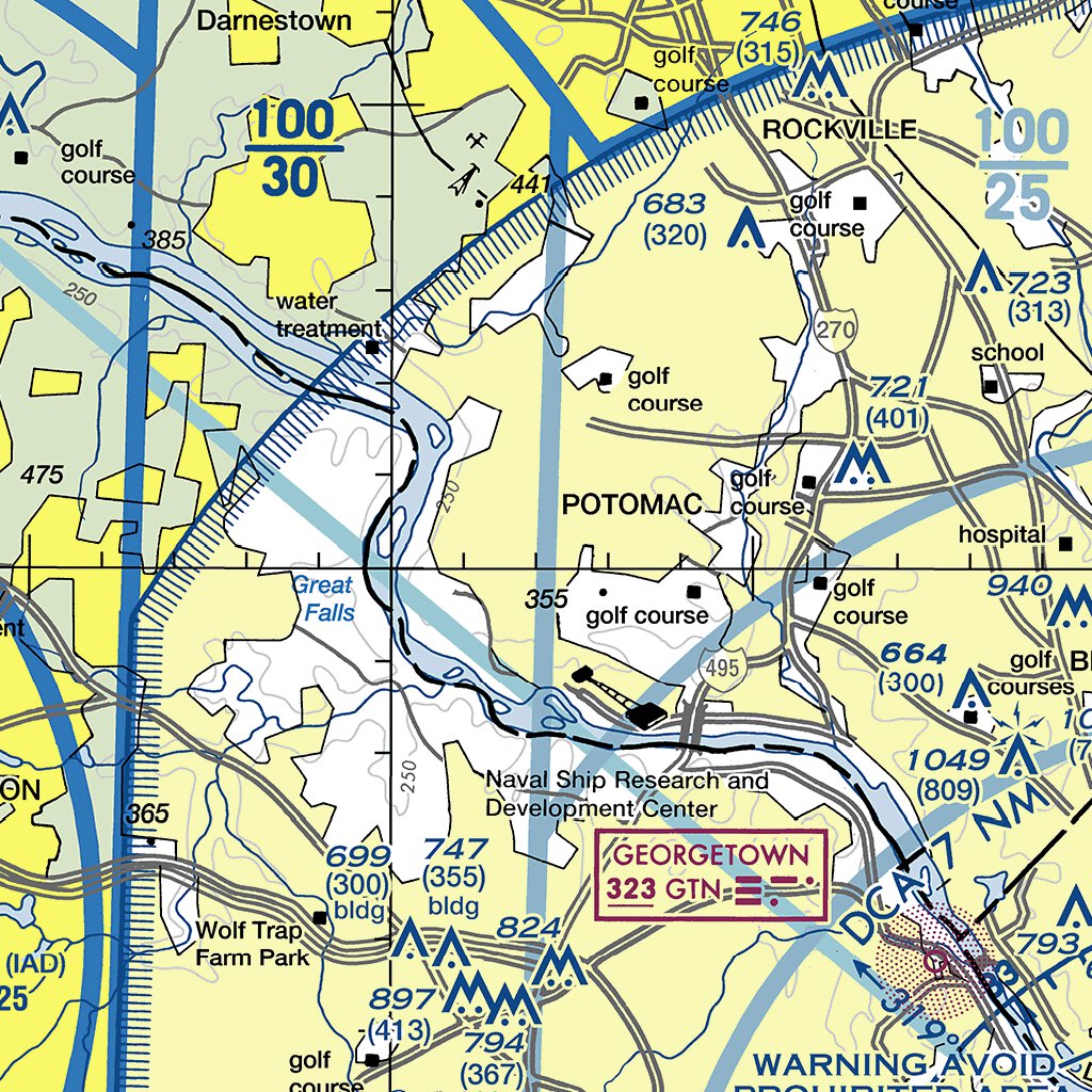 Baltimore-Washington TAC Map by FAA: Federal Aviation Administration ...