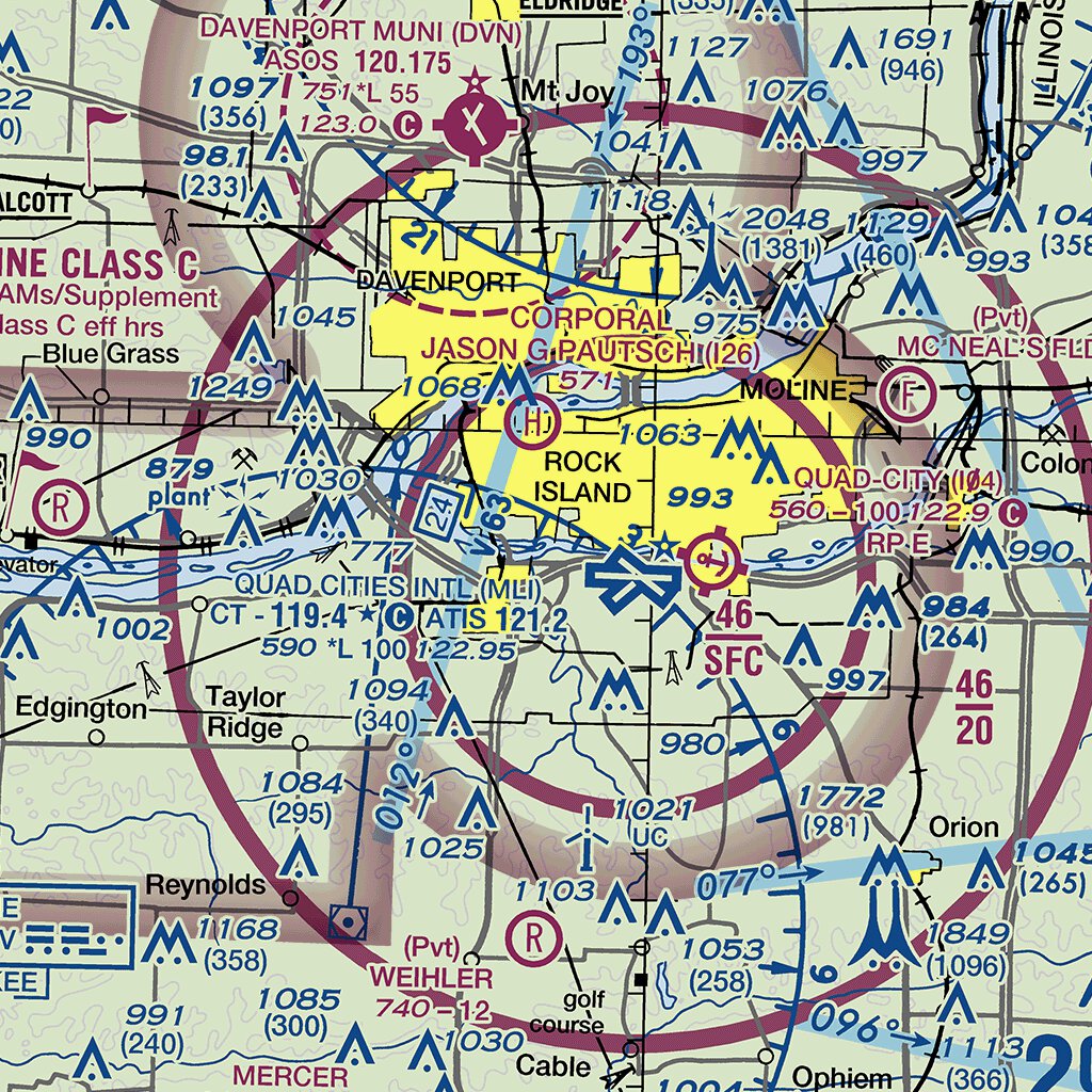 Chicago SEC Map by FAA: Federal Aviation Administration | Avenza Maps