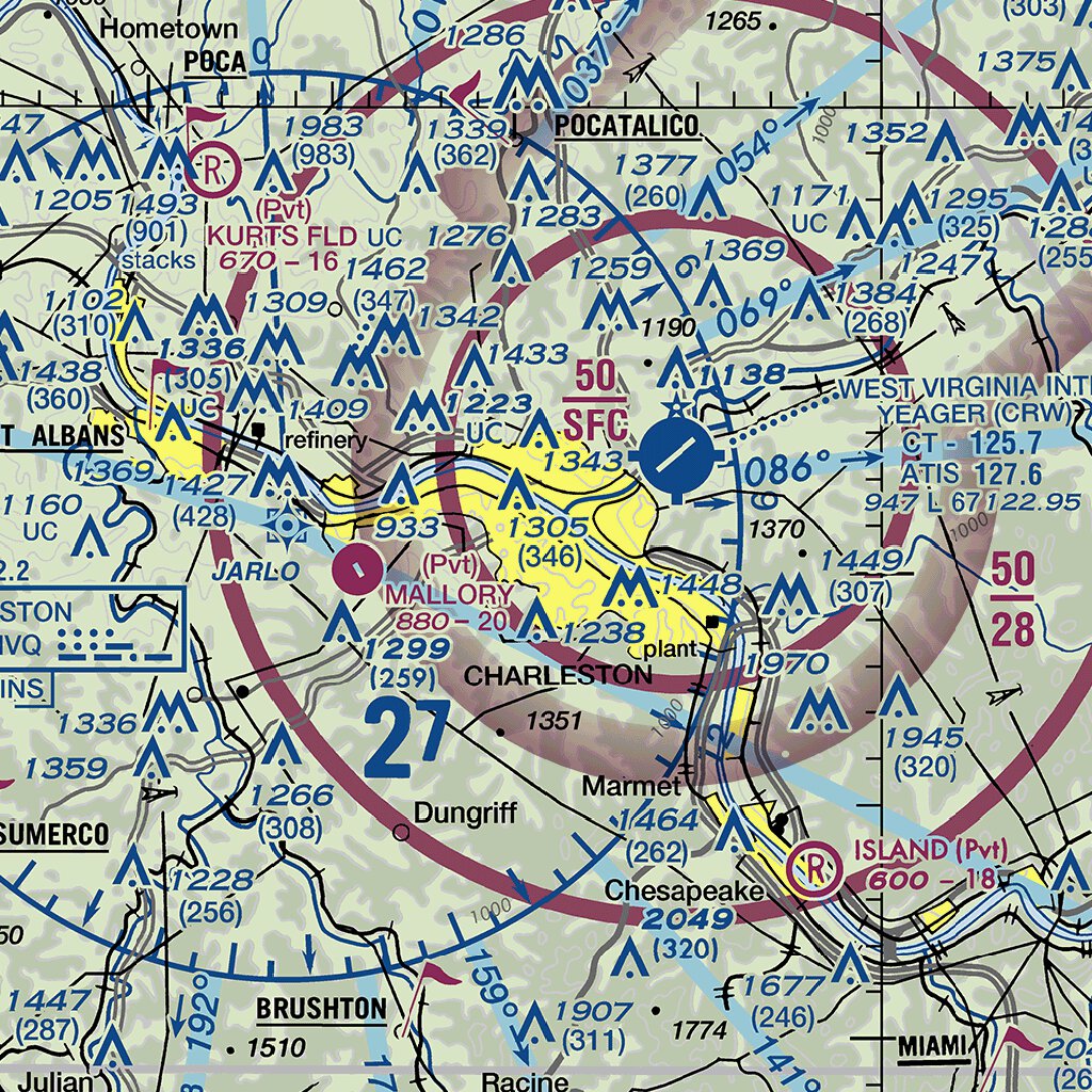 Cincinnati SEC Map by FAA: Federal Aviation Administration | Avenza Maps
