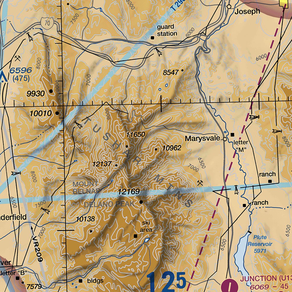 Las Vegas SEC Map by FAA: Federal Aviation Administration | Avenza Maps