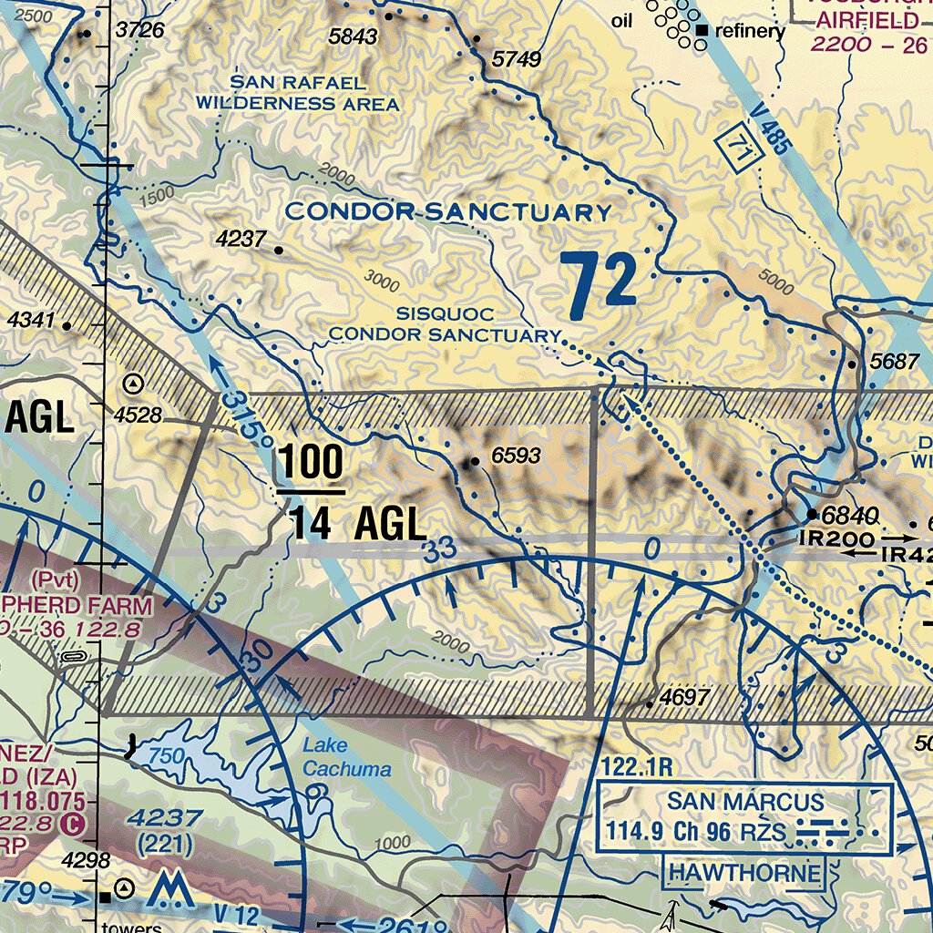 Los Angeles SEC Map by FAA: Federal Aviation Administration | Avenza Maps
