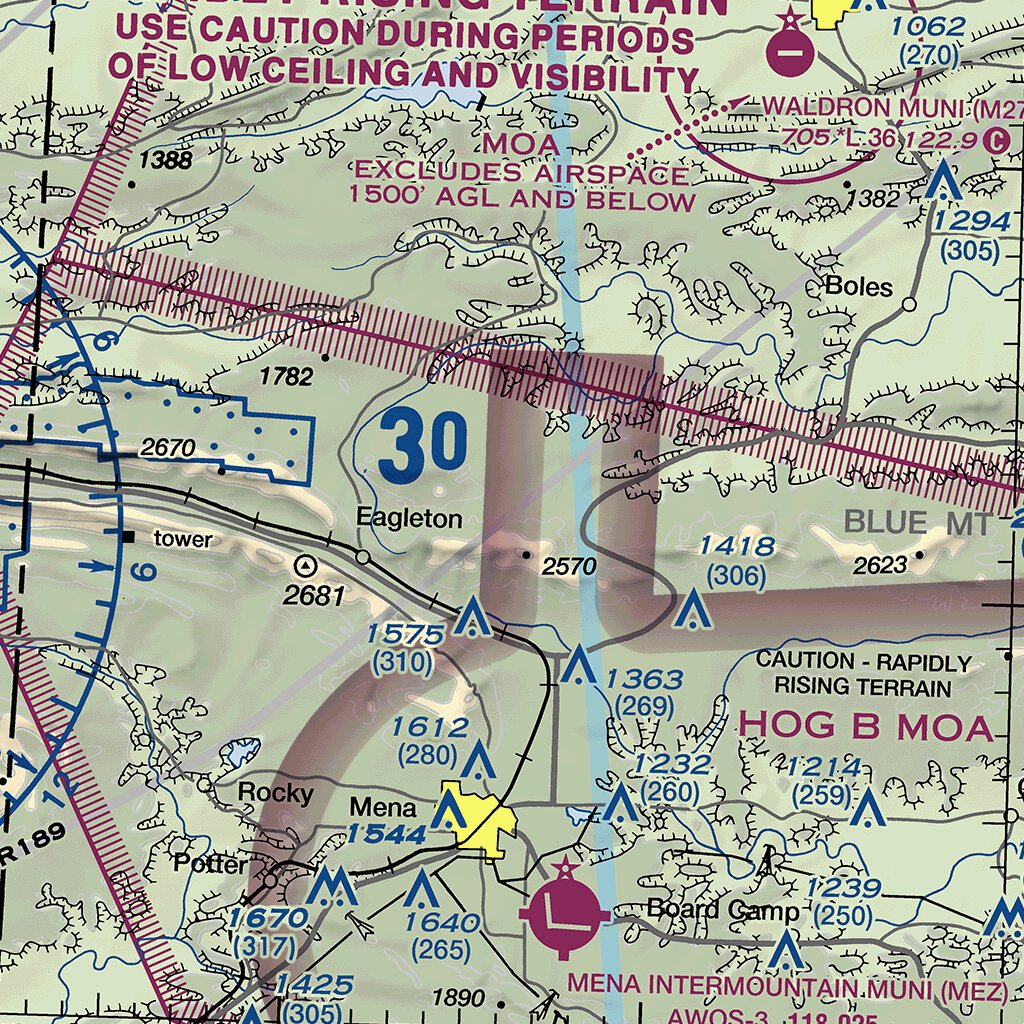Memphis SEC Map by FAA: Federal Aviation Administration | Avenza Maps