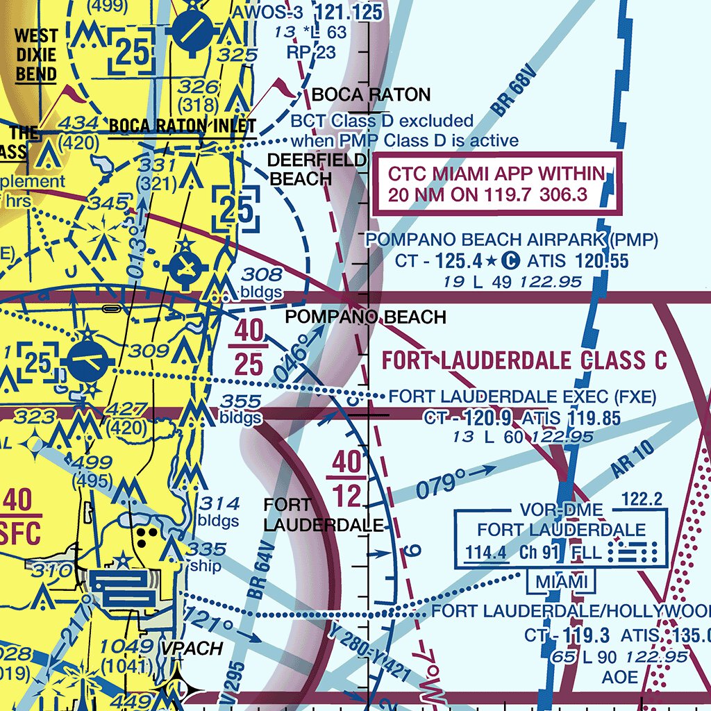 Miami SEC Map by FAA: Federal Aviation Administration | Avenza Maps