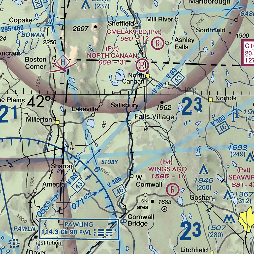 New York SEC Map by FAA: Federal Aviation Administration | Avenza Maps