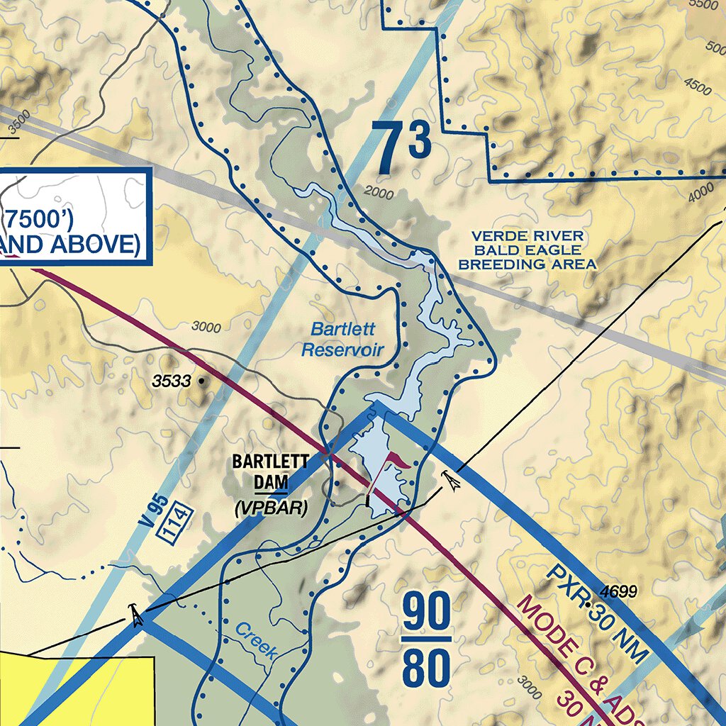Phoenix TAC Map by FAA: Federal Aviation Administration | Avenza Maps