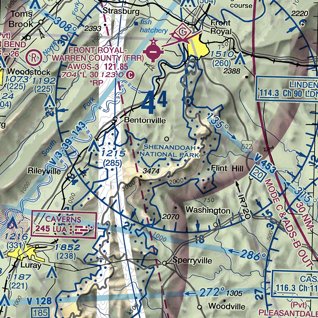 Washington SEC Map by FAA: Federal Aviation Administration | Avenza Maps