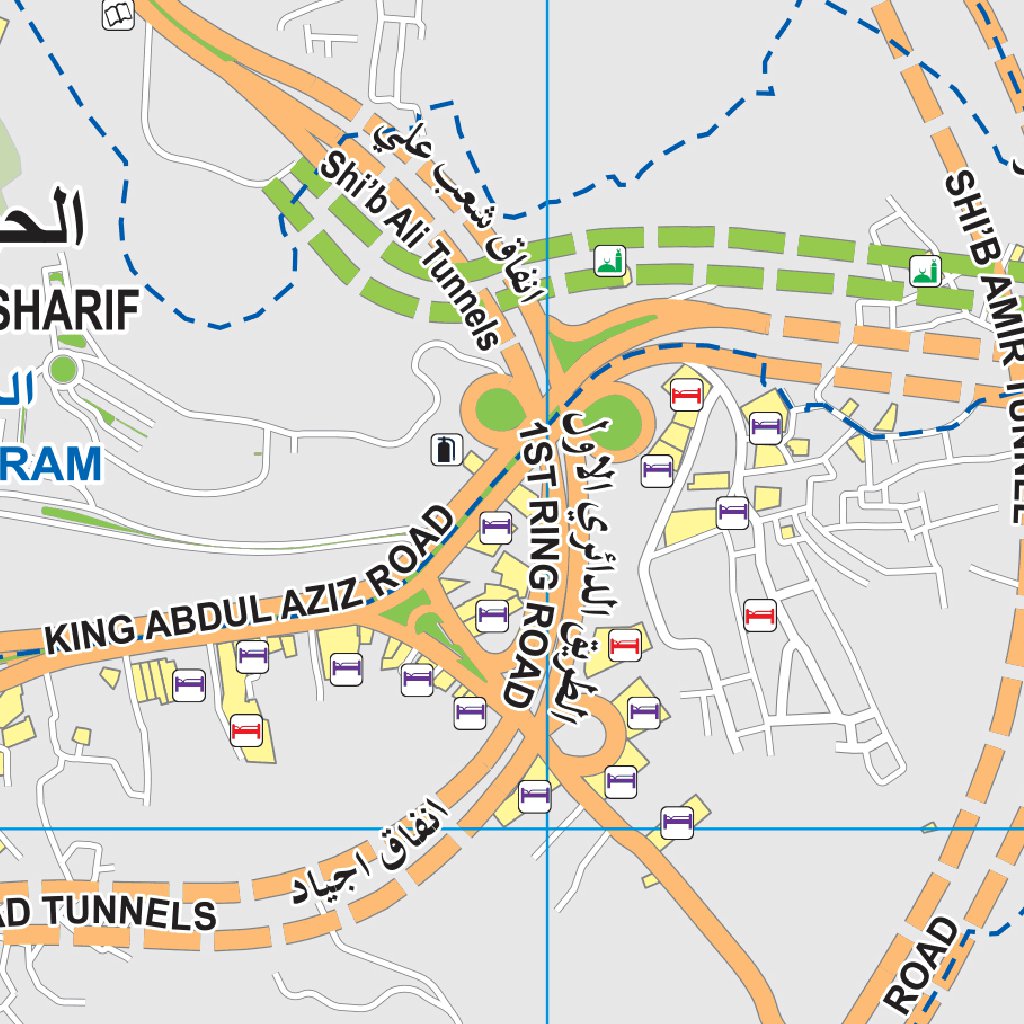 Makkah مكة المكرمة Map by Farsi Geotech | Avenza Maps