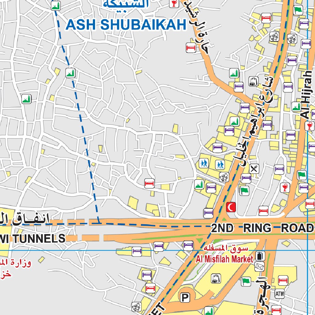 Makkah مكة المكرمة Map by Farsi Geotech | Avenza Maps