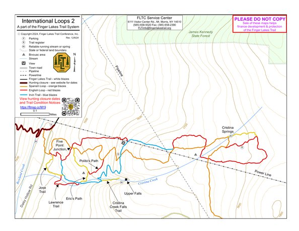 InL2 – International Loops #2 Map by Finger Lakes Trail Conference ...