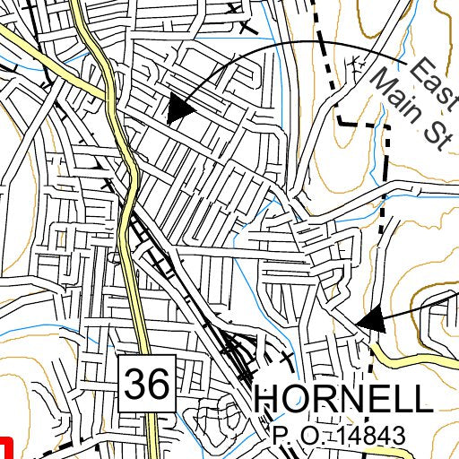 M10 - Hornell Map by Finger Lakes Trail Conference | Avenza Maps