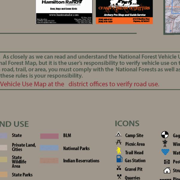 Arizona GMU 20A - FlatlineMaps 25 Map by Flatline Maps LLC | Avenza Maps