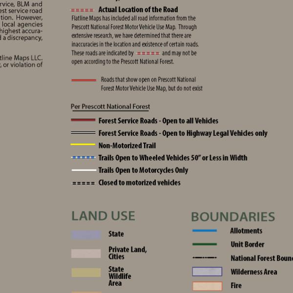 Arizona GMU 20C - FlatlineMaps 25 Map by Flatline Maps LLC | Avenza Maps