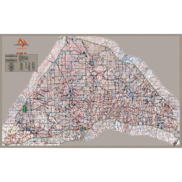 Arizona GMU 3A - FlatlineMaps 25 Map by Flatline Maps LLC | Avenza Maps