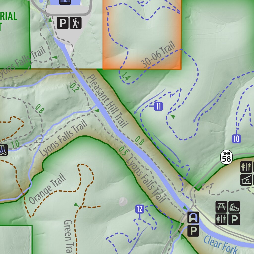 Mohican-Memorial State Forest - Fly Field Guides Map by Fly Field ...