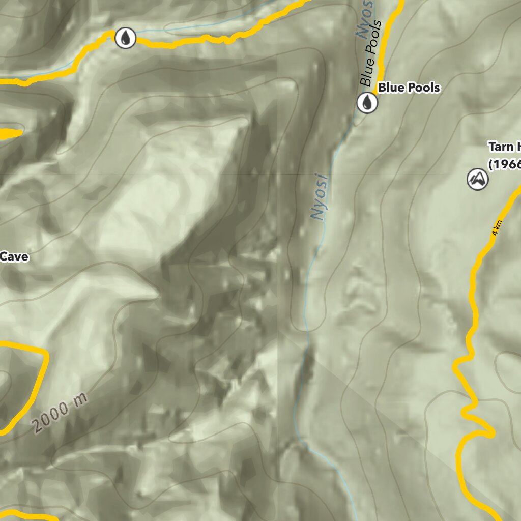 Cathedral Peak Map by Forge | Avenza Maps