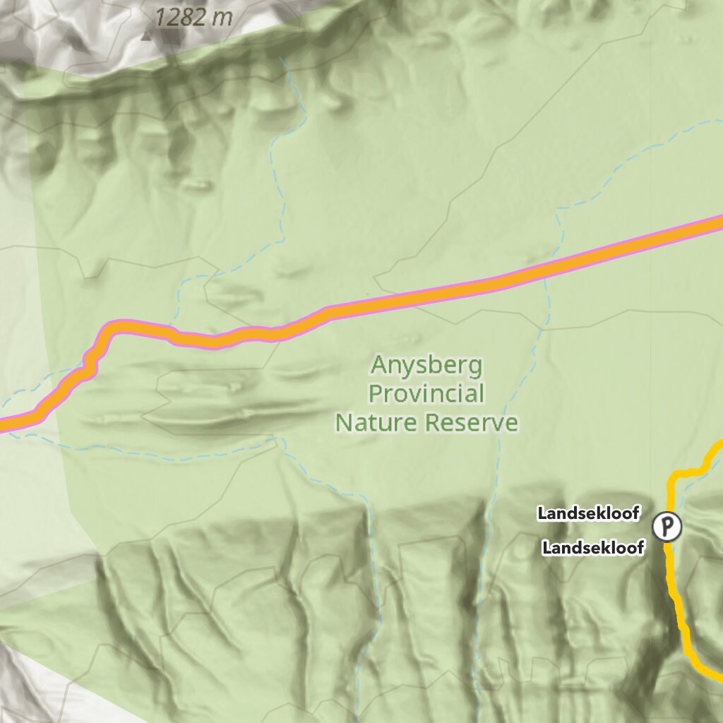 Anysberg Nature Reserve Map by Forge | Avenza Maps
