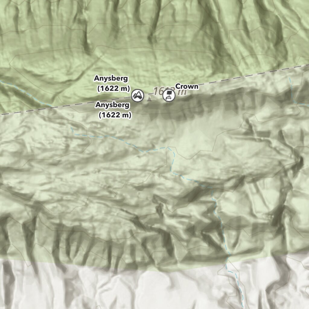 Anysberg Nature Reserve Map by Forge | Avenza Maps