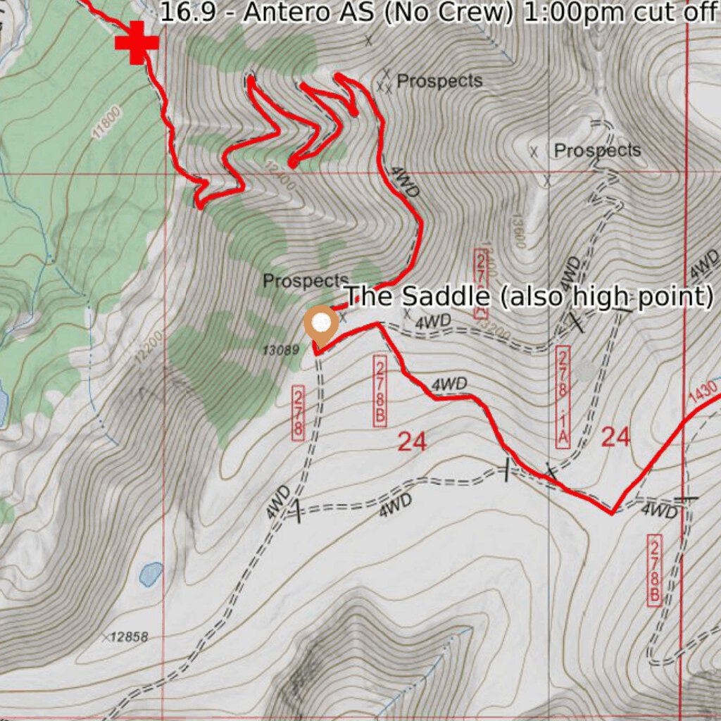 High Lonesome 100 Map by Freestone Endurance | Avenza Maps