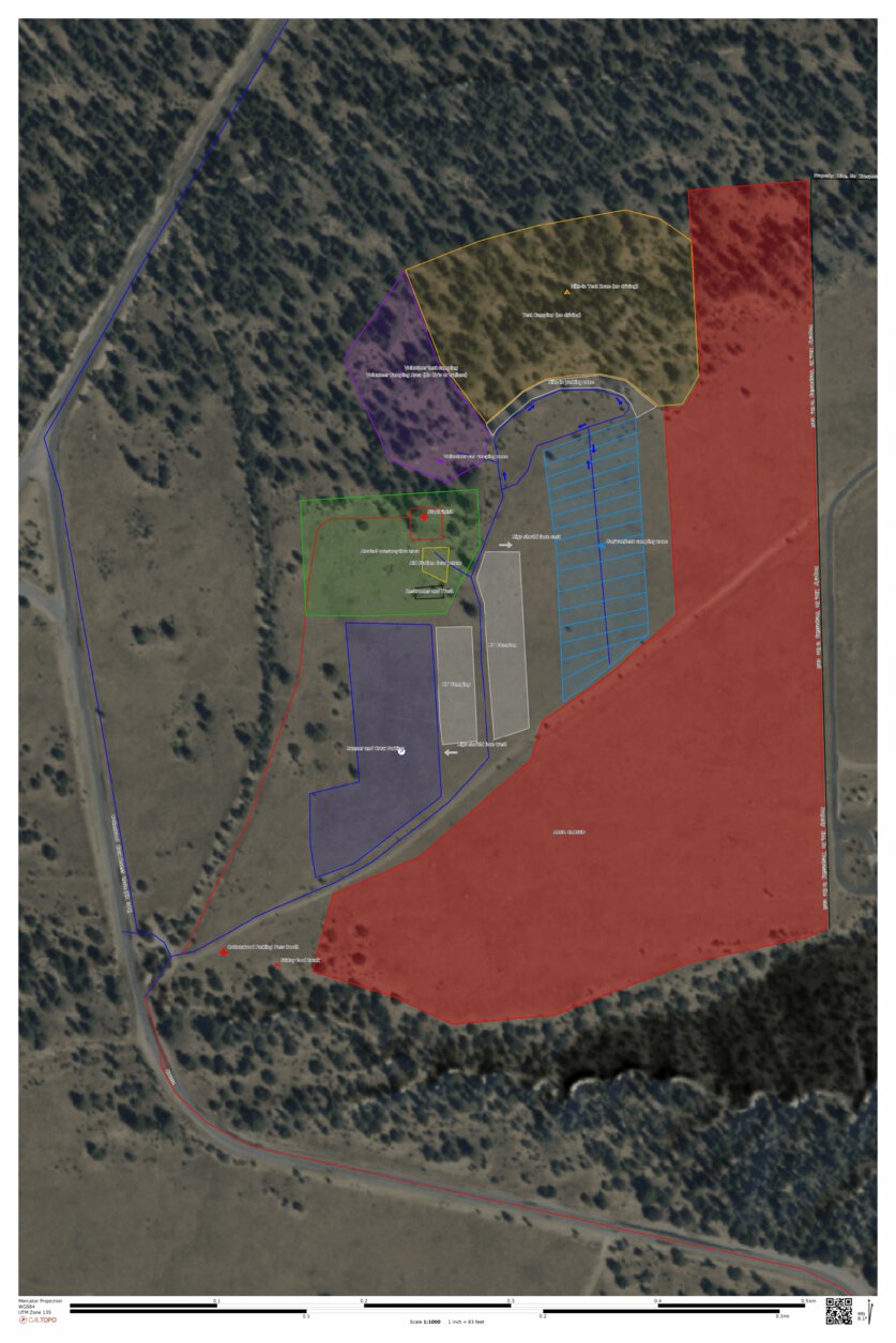 High Lonesome 100 Start/Finish Line Map by Freestone Endurance | Avenza ...