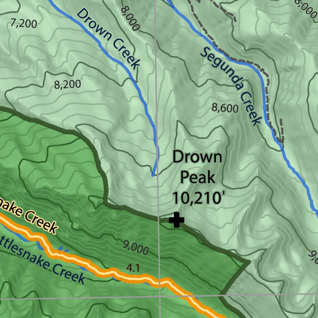 Ruby Mountains National Recreation Trail - South Map by Friends of ...