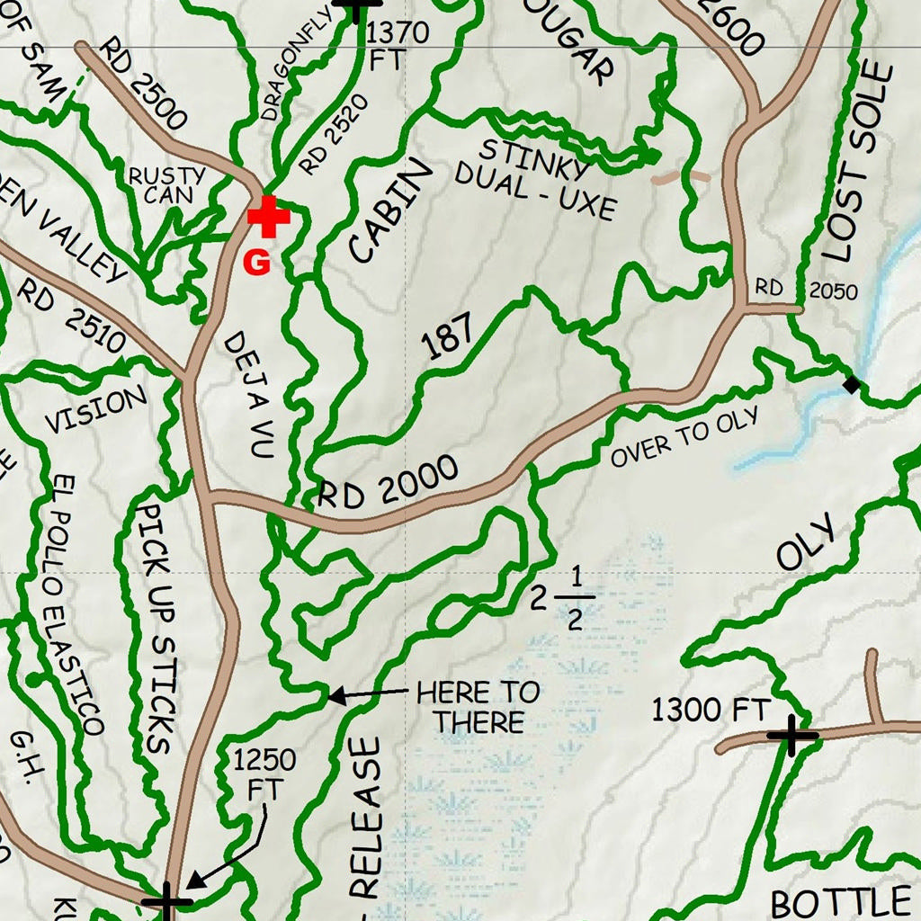 Galbraith Mtn Trails Map 2025 Edition by Chris Behee | Avenza Maps