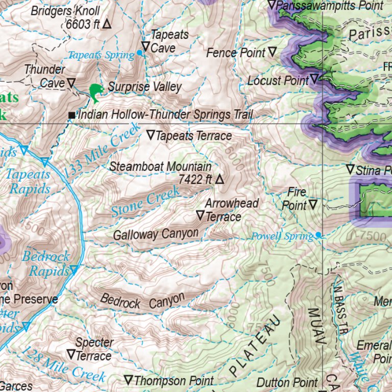 Arizona Atlas & Gazetteer Page 17 Map by Garmin | Avenza Maps