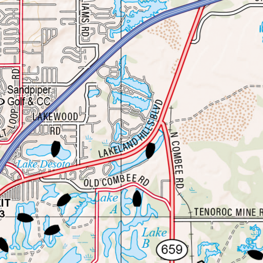 Florida Atlas & Gazetteer Page 107 Map by Garmin | Avenza Maps