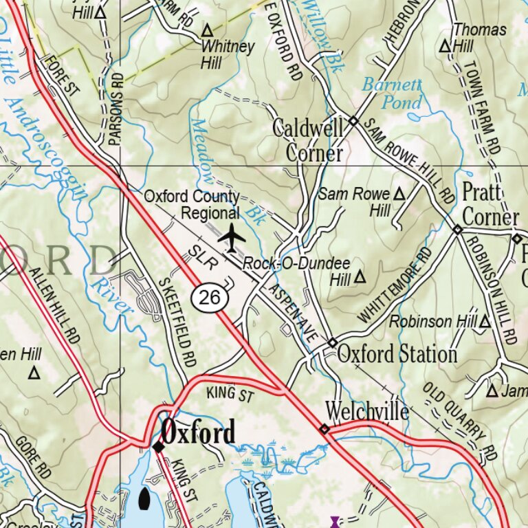 Maine Atlas & Gazetteer Map 11 by Garmin | Avenza Maps