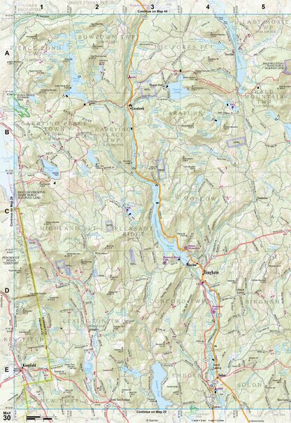 Maine Atlas & Gazetteer Map 30 by Garmin | Avenza Maps