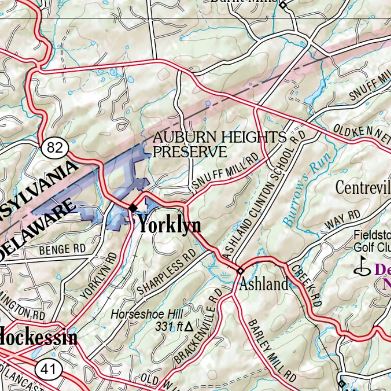 Maryland/Delaware Atlas & Gazetteer Page 20 Map by Garmin | Avenza Maps