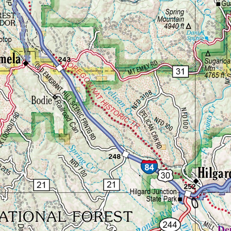 Oregon Atlas & Gazetteer Page 74 Map by Garmin | Avenza Maps