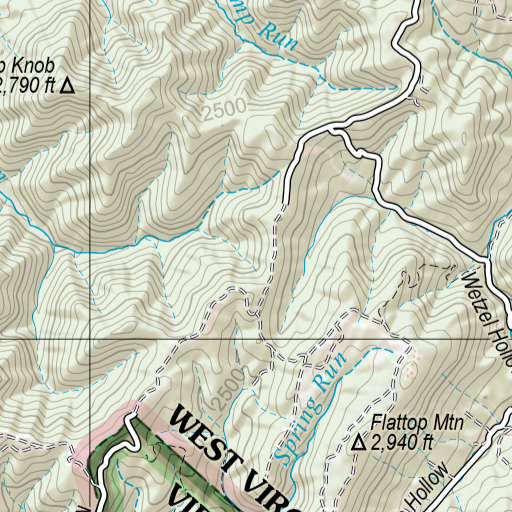 Virginia Atlas & Gazetteer Page 22 Map by Garmin | Avenza Maps