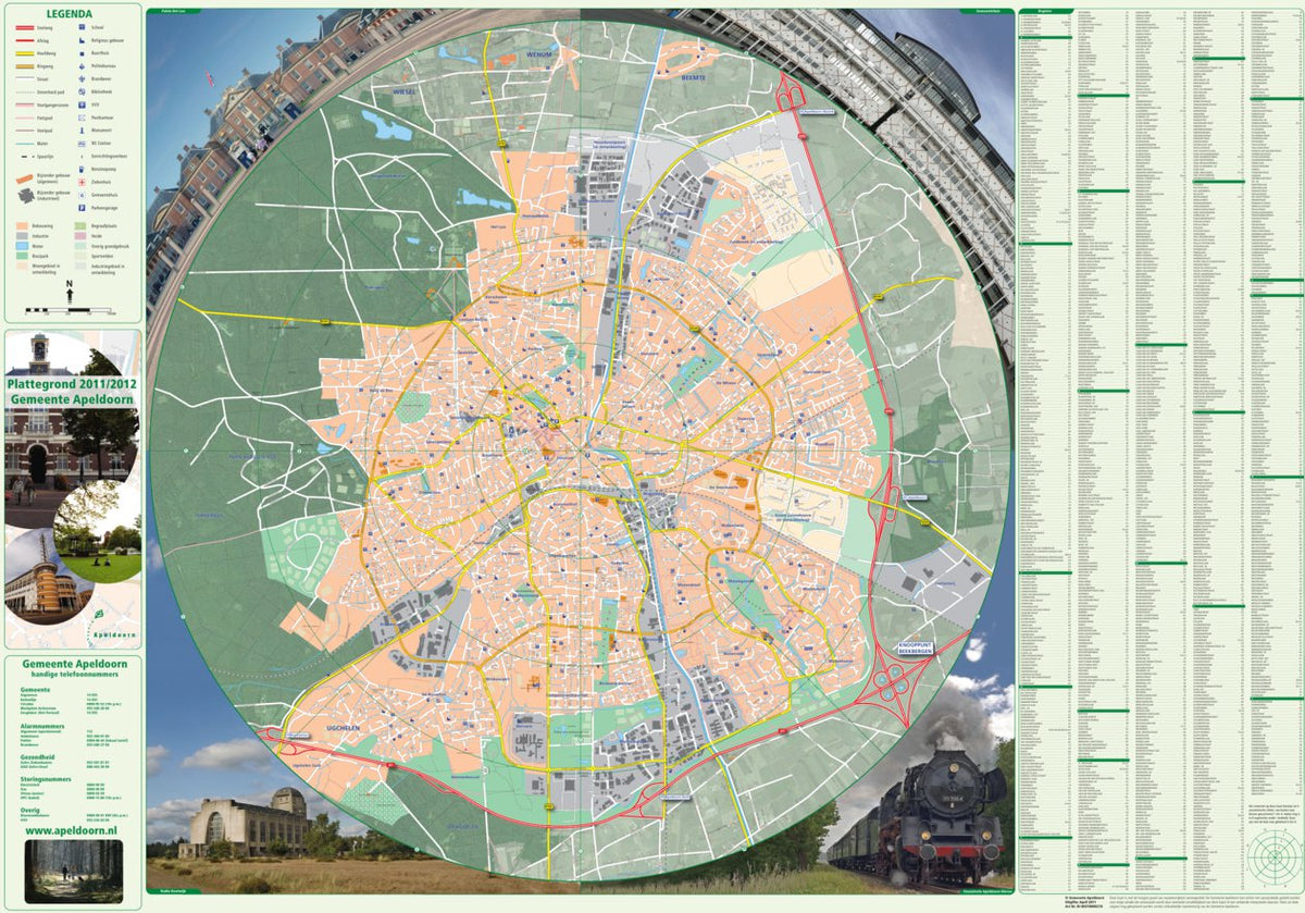 Plattegrond Apeldoorn Map by Gemeente Apeldoorn | Avenza Maps