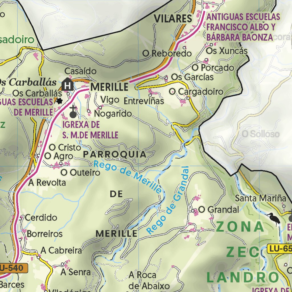 OUROL | MAPA TURÍSTICO Map by Geochart | Avenza Maps