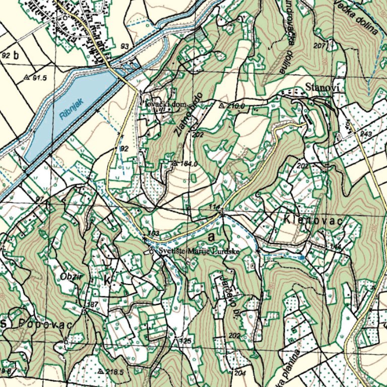Surduk trek Jogging Map by Geoforma FZE | Avenza Maps